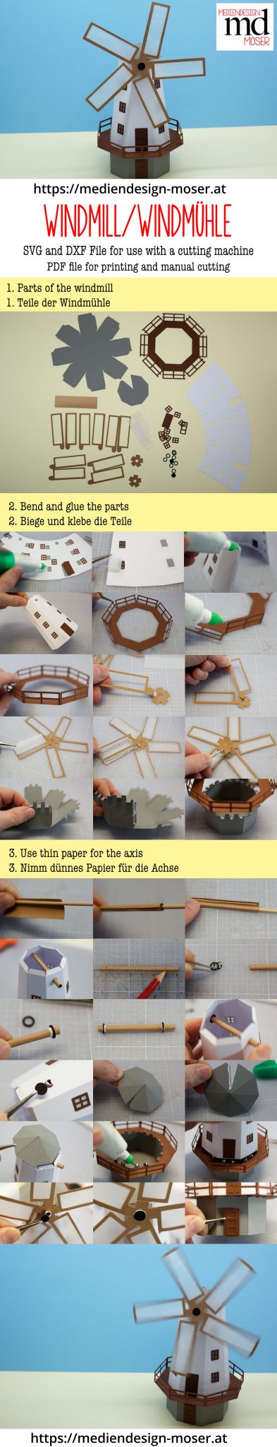 Windmill – SVG / DXF / PDF – My SVGshop