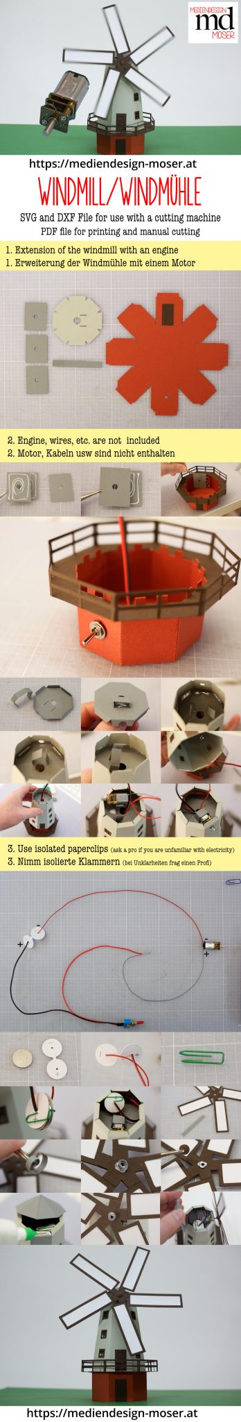 Windmill – SVG / DXF / PDF – My SVGshop