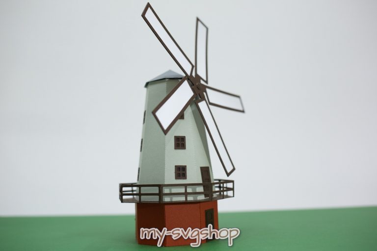 Windmill – SVG / DXF / PDF – My SVGshop
